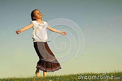 Dancing In The Sunshine Stock Photos - Image: 5847943