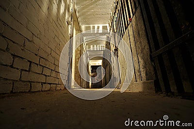 Dark Basement Stock Image - Image: 13129391
