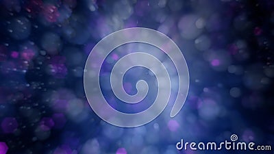 Dark Blue Ardent Curved Forms Bokeh Bg - Abstract 3D Rendering Royalty-Free Stock Photography ...