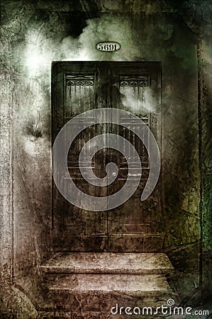 Dark Gothic Doors Royalty Free Stock Images - Image: 21762419