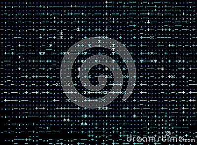 Dark Green Computer Symbols Texture Background Royalty-Free Stock ...