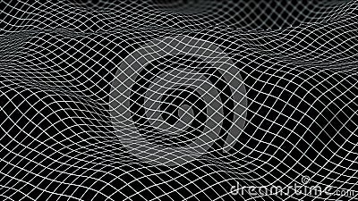 Dark Grid Background - Seamless Loop Stock Video - Video of line, black ...