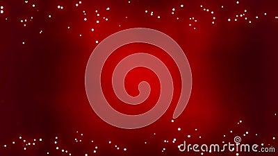 Dark Red Animated Background with Moving Particles and Animation in ...