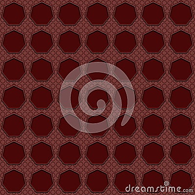 Dark Red Nano Suit Textile Seamless Texture With Heptagon Polygon ...