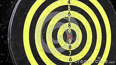 Darts reaching target stock video. Video of master, accuracy - 55293377