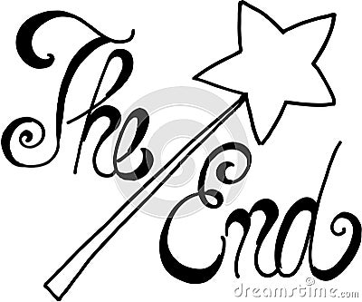 Das Ende Lizenzfreies Stockfoto - Bild: 9782895