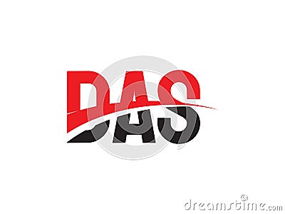 DAS Letter Initial Logo Design Vector Illustration | CartoonDealer.com ...