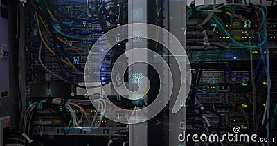 Data Center Cyber Attack 4k Stock Footage - Video of crime, security ...