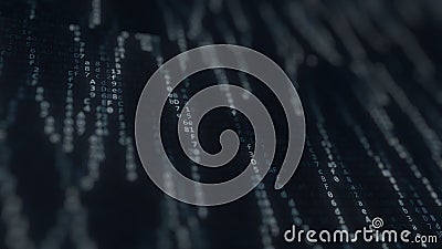 Data Flow. Conceptual Loopable Animation Stock Video - Video of ...