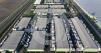 Data Technology Infrastructure. Information Technology Hardware, Large ...