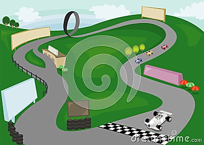 Day racing car park - Stock Image - Everypixel
