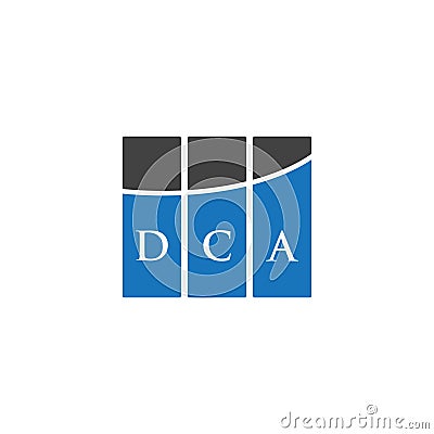 DCA Letter Logo Design On WHITE Background. DCA Creative Initials ...