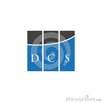DCS Letter Logo Design On WHITE Background. DCS Creative Initials ...
