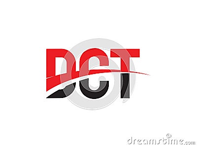 DCT Letter Initial Logo Design Vector Illustration | CartoonDealer.com ...