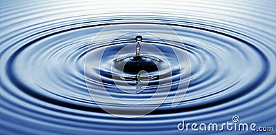 De Druppel Van Het Water Stock Afbeelding - Afbeelding: 8331601