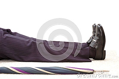 Dead Businessman Stock Photography | CartoonDealer.com #2073716