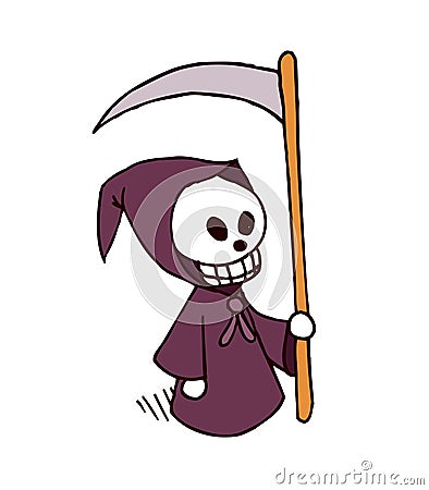 Death Cartoon Character Stock Vector - Image: 44376762
