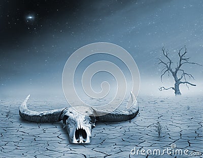 Death In The Desert Royalty Free Stock Photography - Image: 29231537
