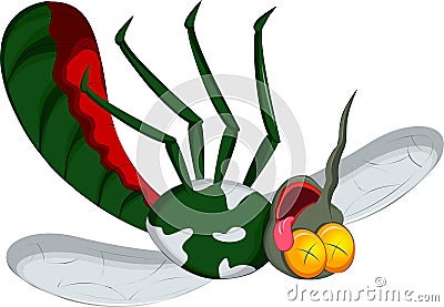 Death Mosquito Cartoon Stock Illustration - Image: 69171146