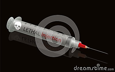 Death Penalty Lethal Injection Stock Vector - Image: 51856934