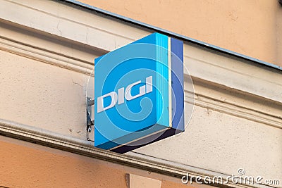 Logo And Sign Of Digi Communications Editorial Image | CartoonDealer ...