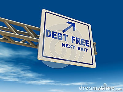 Debt Free Royalty Free Stock Images - Image: 29221219