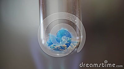 Decomposition reaction stock video. Video of substance - 237872485