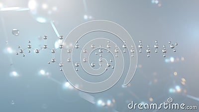 Decoquinate Molecular Structure, 3d Model Molecule, Quinolone ...