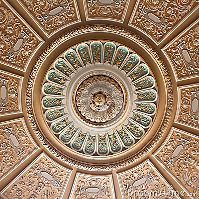 Decorated Palace Ceiling Royalty Free Stock Photography - Image: 26779907