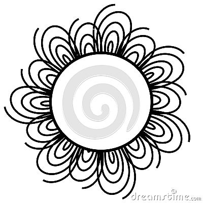 Decorative Circle Ring Flower Stock Images - Image: 2728524