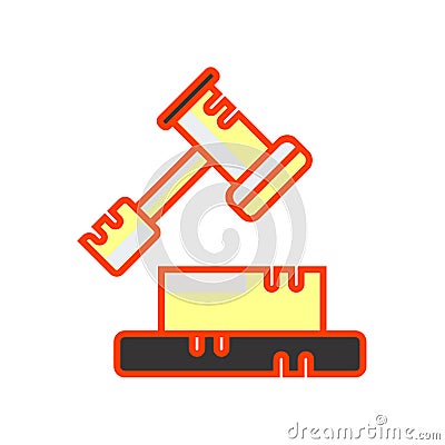 Decree Icon Vector Sign And Symbol Isolated On White Background, Decree ...