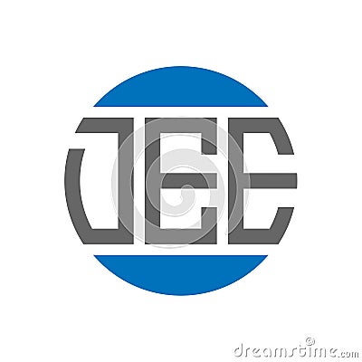 DEE Letter Logo Design On White Background. DEE Creative Initials ...