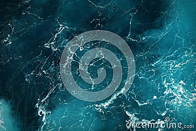 Deep Blue Sea Water Texture Stock Image | CartoonDealer.com #115860847