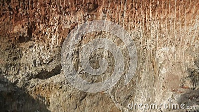 Deep Hole in the Ground in the Jungle. Mine, Extraction of Mica Stock ...