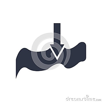Deep Icon Vector Sign And Symbol Isolated On White Background, Deep ...