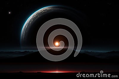 Echoing Black Hole Of Vortexis Stock Photography | CartoonDealer.com ...
