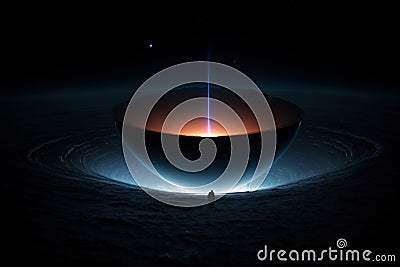 Echoing Black Hole Of Vortexis Royalty-Free Stock Photo | CartoonDealer ...