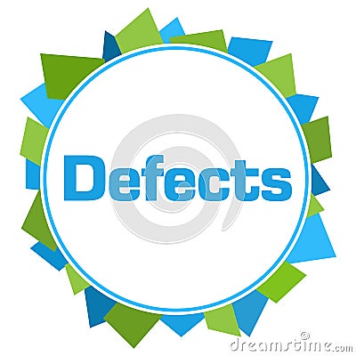 Defects Green Blue Random Shapes Circle Stock Photo | CartoonDealer.com ...