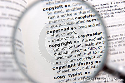 Definition Of Copyright Royalty Free Stock Image - Image: 958196