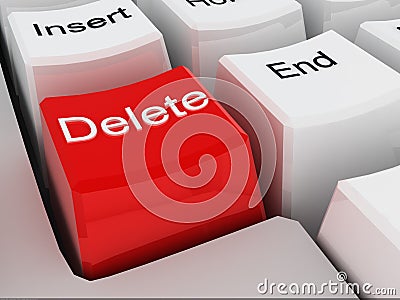 Delete Key Stock Image - Image: 6264661