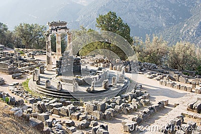 Delphi Oracle Greece Royalty Free Stock Image - Image: 21405756