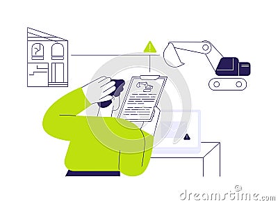 Demolition Order Abstract Concept Vector Illustration. | CartoonDealer ...