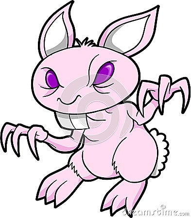 Demon Bunny Vector Stock Images - Image: 4790014