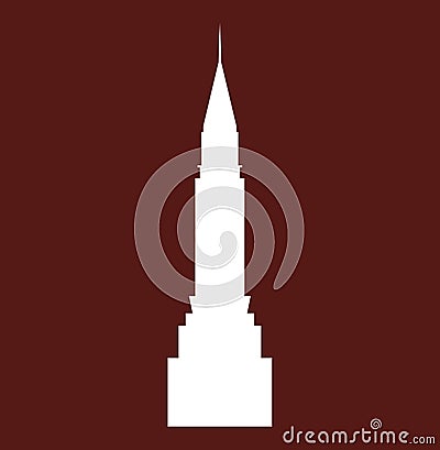 Chrysler Building, New York Cartoon Vector | CartoonDealer.com #299758387