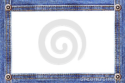 Denim Frame Stock Photos - Image: 7281613