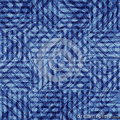 Denim Seamless Pattern. Indigo Texture. Blue Distress Background ...
