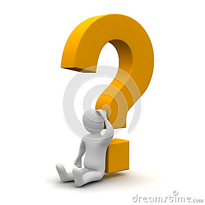 Denkender Mann Lizenzfreie Stockfotografie - Bild: 9375217