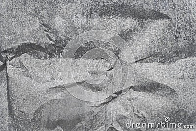 Dent On Galvanized Iron, Dent On Metal Texture Background Stock ...