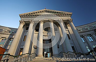 Denver Capitol Building Columns Royalty Free Stock Photography - Image ...