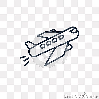 Departures Flights Vector Icon Isolated On Transparent Background ...